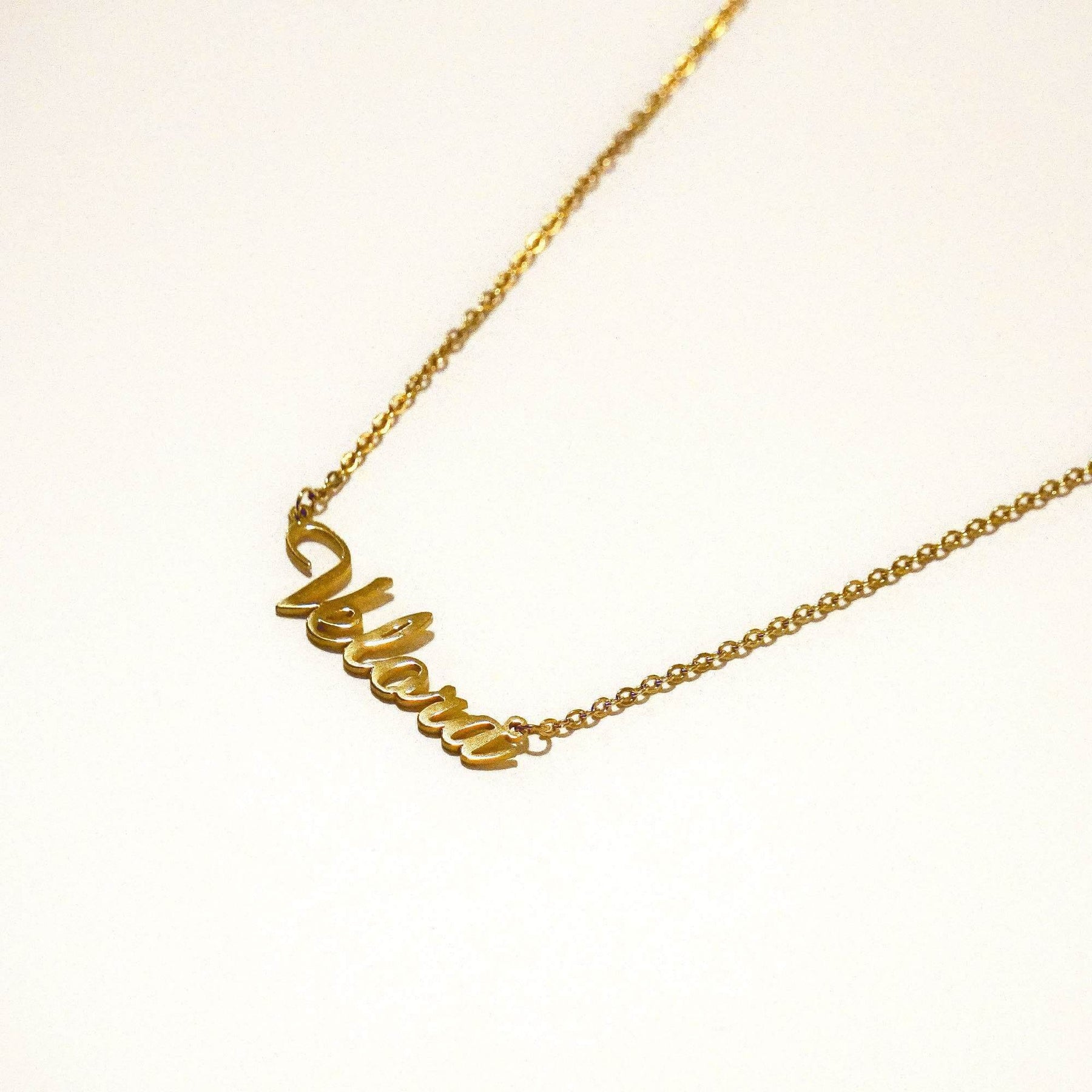 Personalised Name Necklace Gold Silver | High Quality Waterproof ...