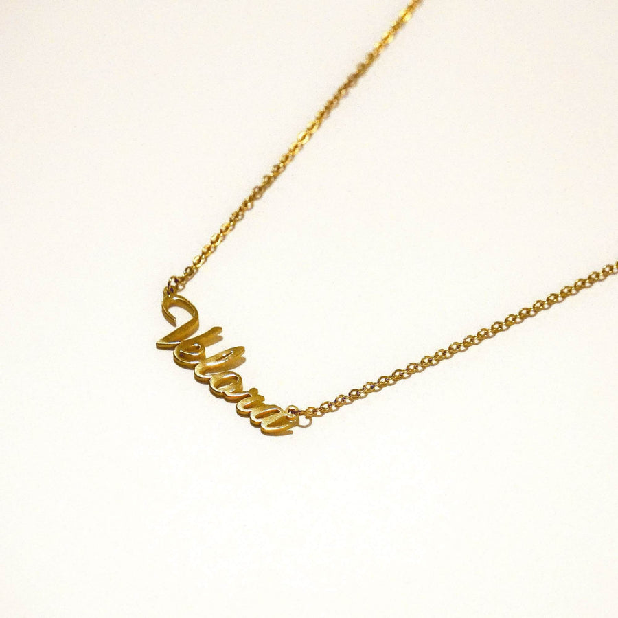 Personalised Name Necklace Gold Silver | High Quality Waterproof ...