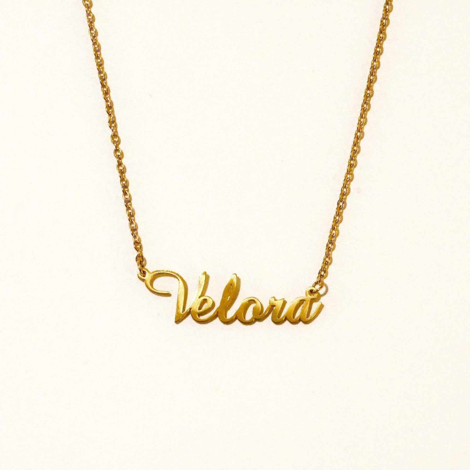Personalised Name Necklace Gold Silver | High Quality Waterproof ...